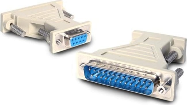Pershtates serial StarTech.com, DB9 femer ne DB25 mashkull, gri ...
