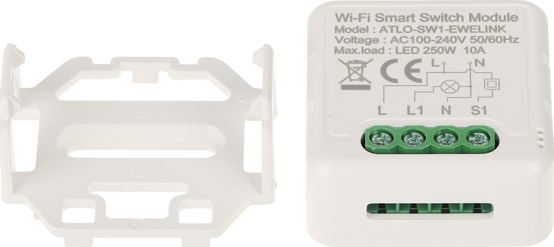 Kontrollues ndricimi Atlo SMART ATLO-SW1, Wi-Fi 2.4GHz, aplikacion ...