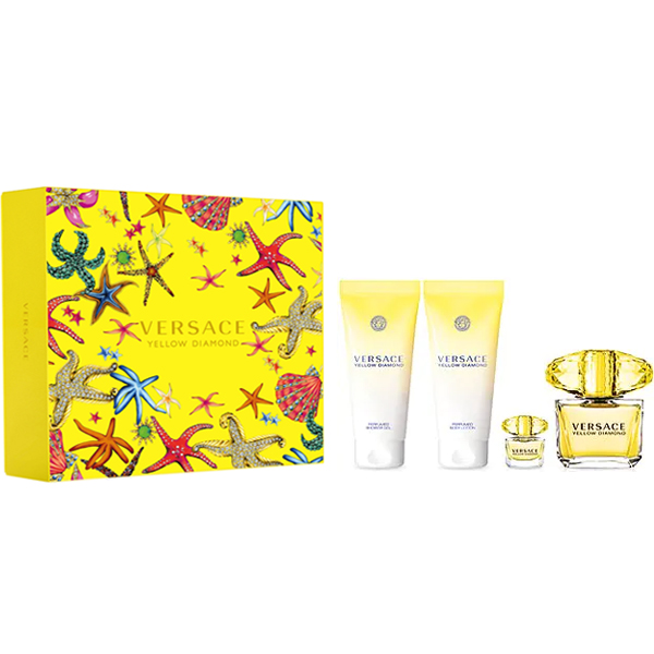 Set Versace Yellow Diamond, Eau De Toilette 90 ml + Sprej Eau De ...